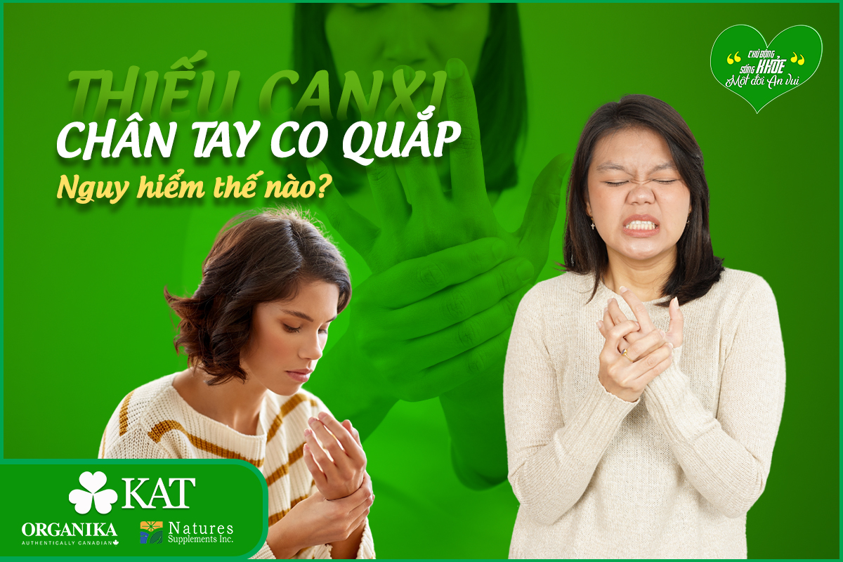 Thiếu canxi chân tay co quắp nguy hiểm thế nào? - Bệnh cơ xương khớp ...